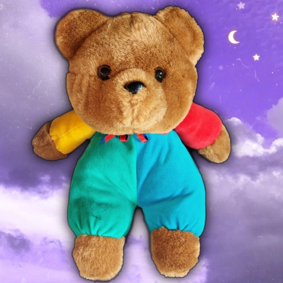 Toys | Rare 8s90s Vintage Teddybear Plush | Poshmark
